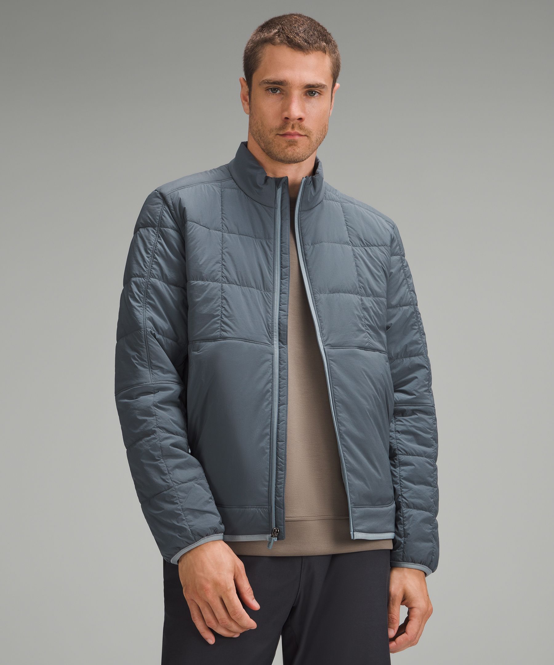 Lululemon Route Ready Lightweight Insulated Jacket - Oil Grey ...