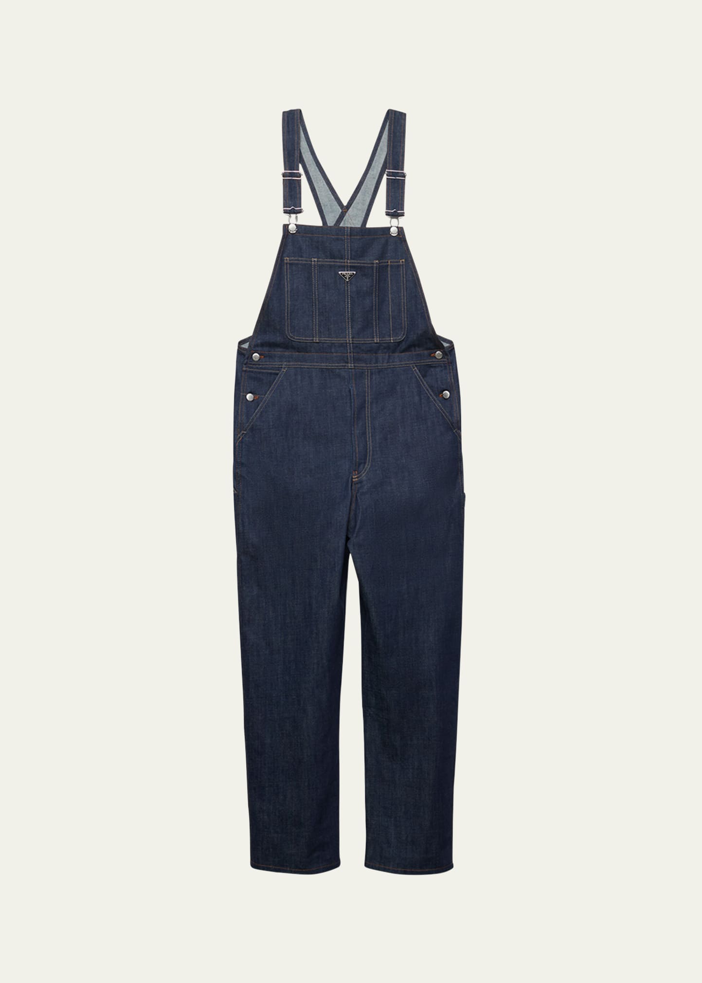 PRADA オーバーオール　46 Prada Denim Overalls - Bleu | Editorialist