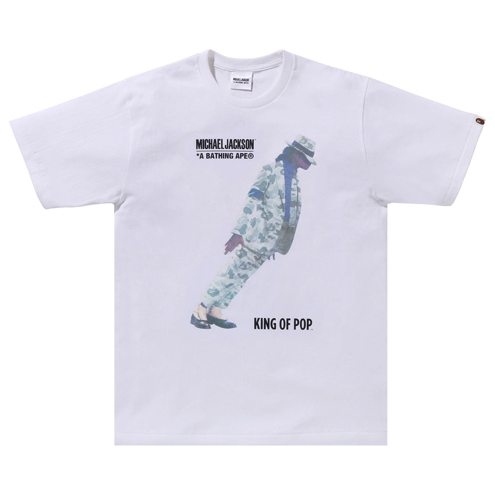A Bathing Ape X Michael Jackson Baby Milo Tee - Black | Editorialist