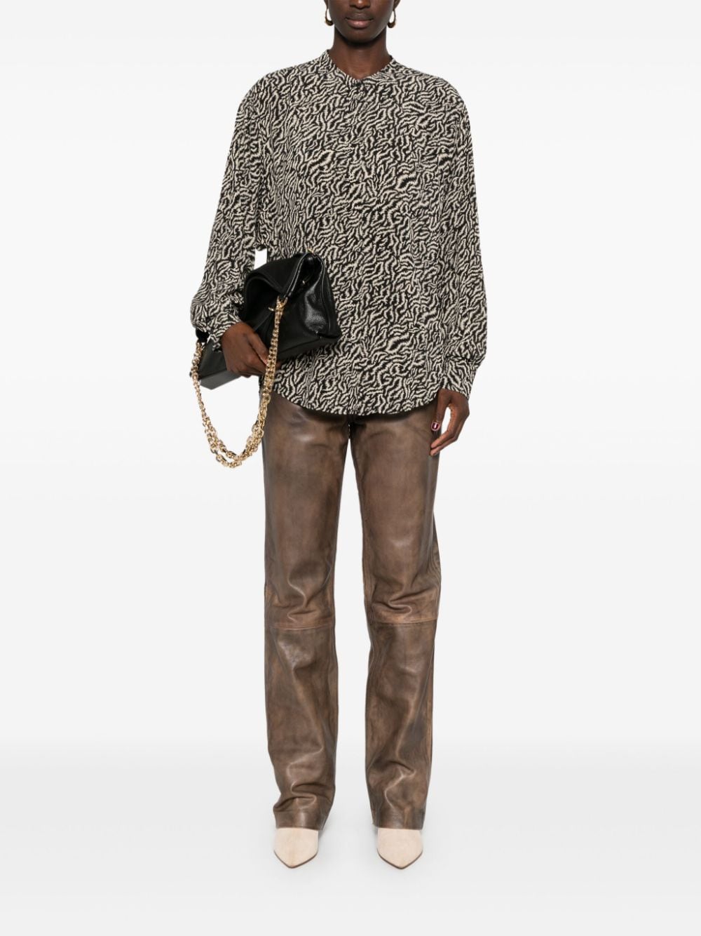 MARANT ETOILE MARANT ÉTOILE Catchell Printed Blouse