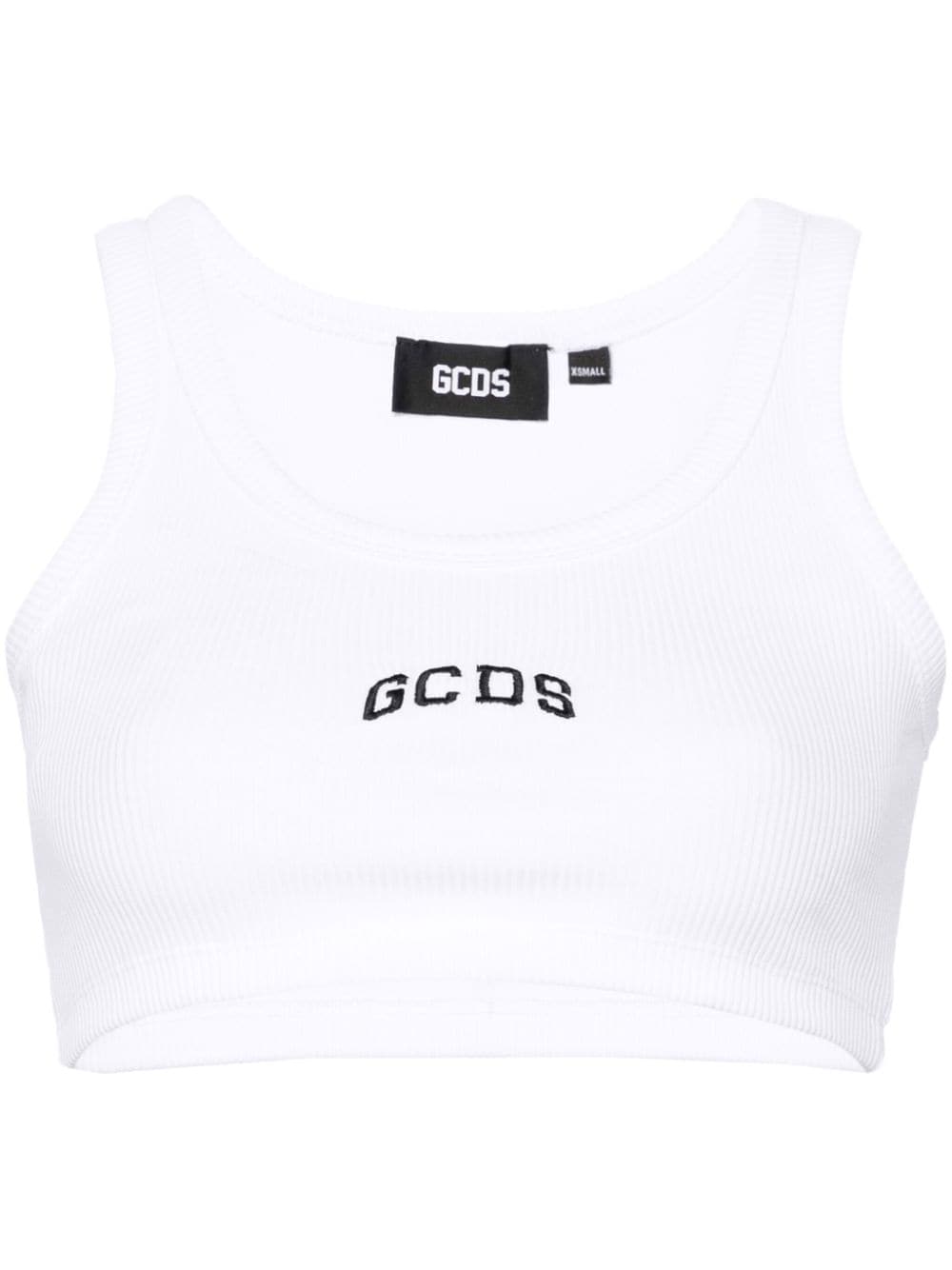 GCDS logo-waistband leggings