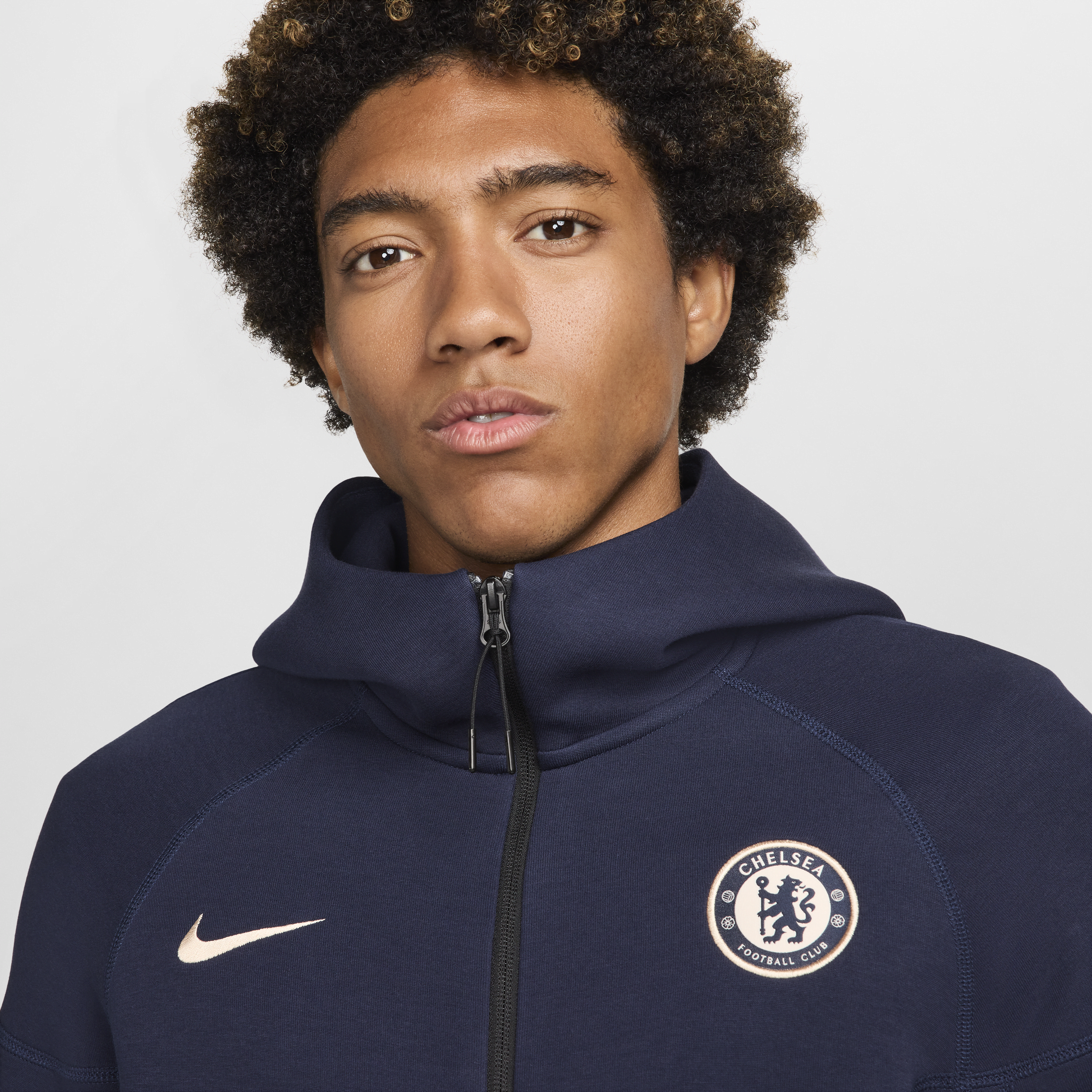 Nike Chelsea Fc Tech Fleece Windrunner Soccer Full-Zip Hoodie