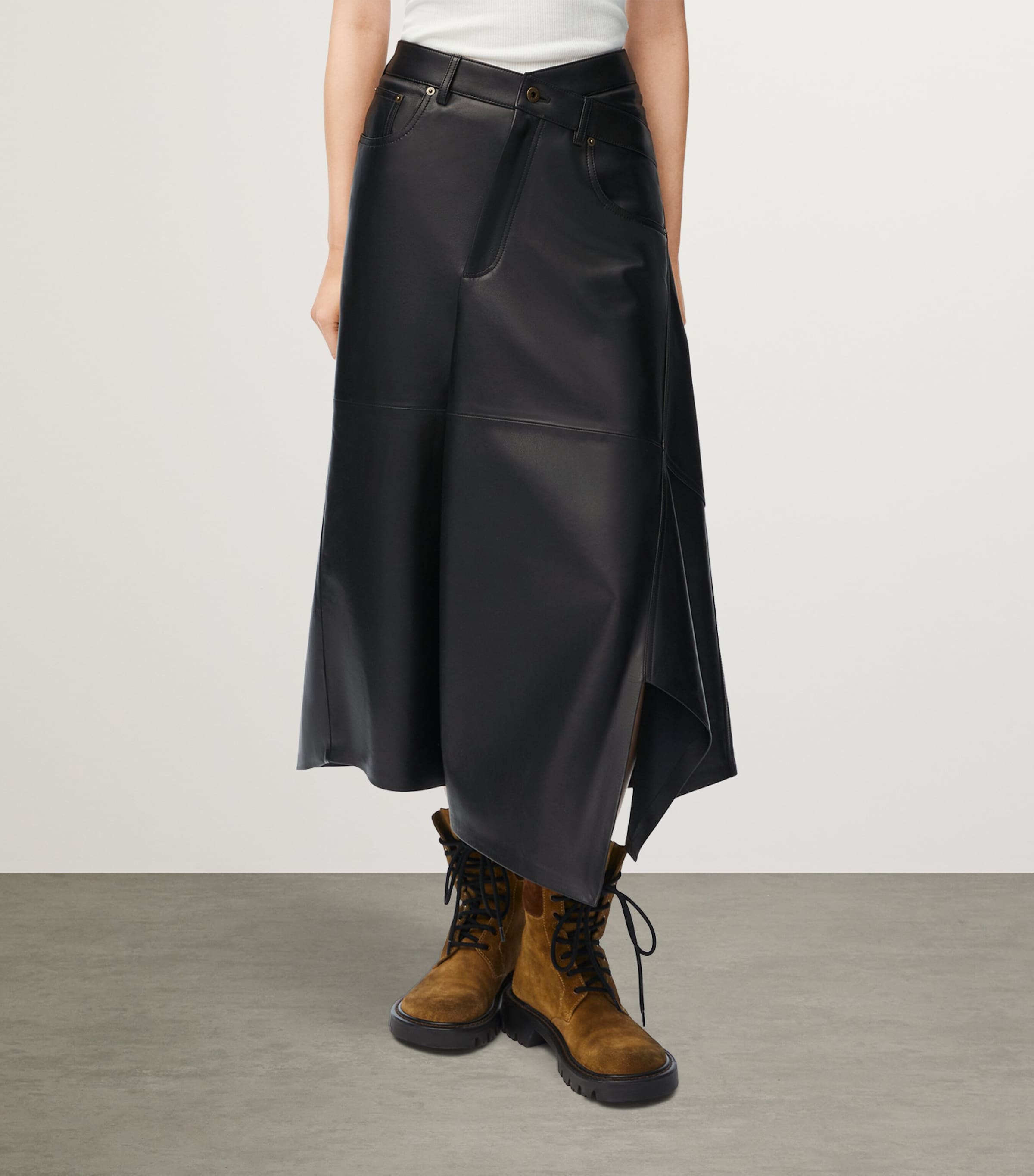 LOEWE Asymmetric Midi Skirt