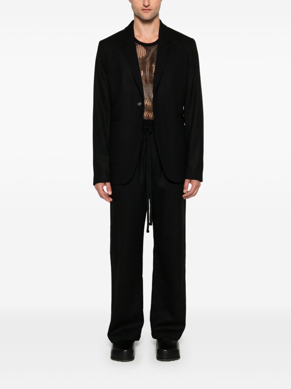 THOM KROM Thom Krom Low-Crotch Drawstring Track Pants
