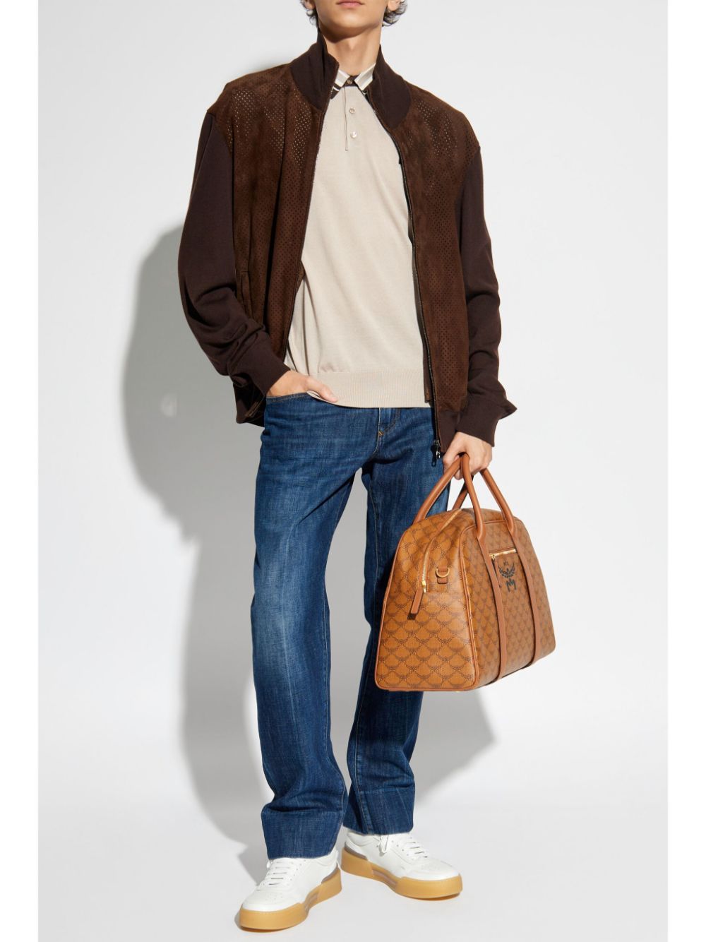 DOLCE & GABBANA Dolce & Gabbana Straight-Leg Jeans with Logo Plaque