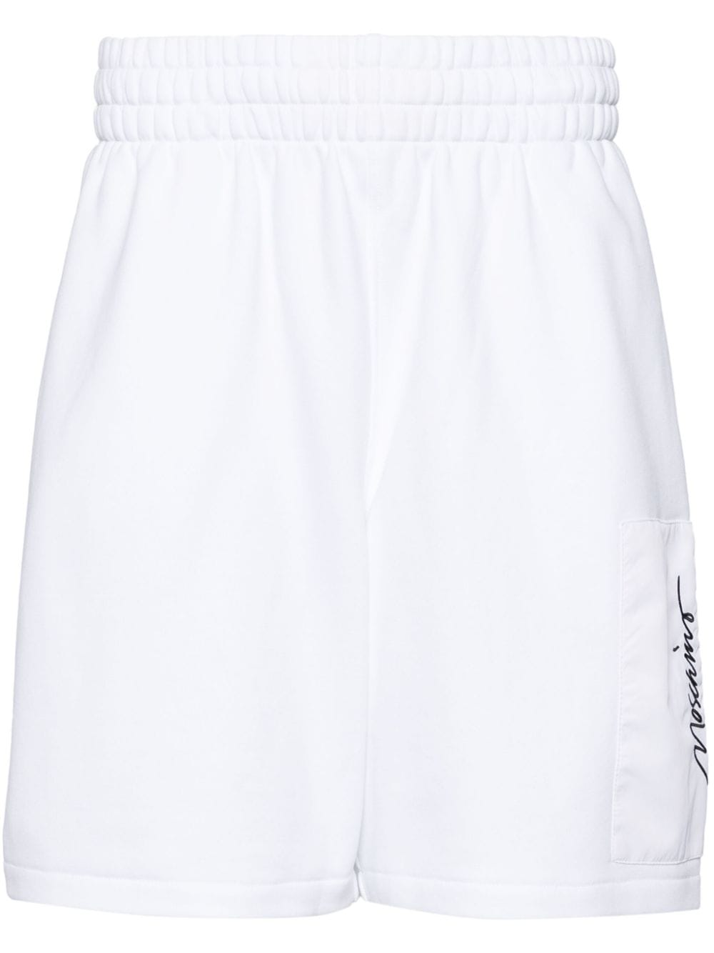MOSCHINO man t-shirt white size 40 cotton