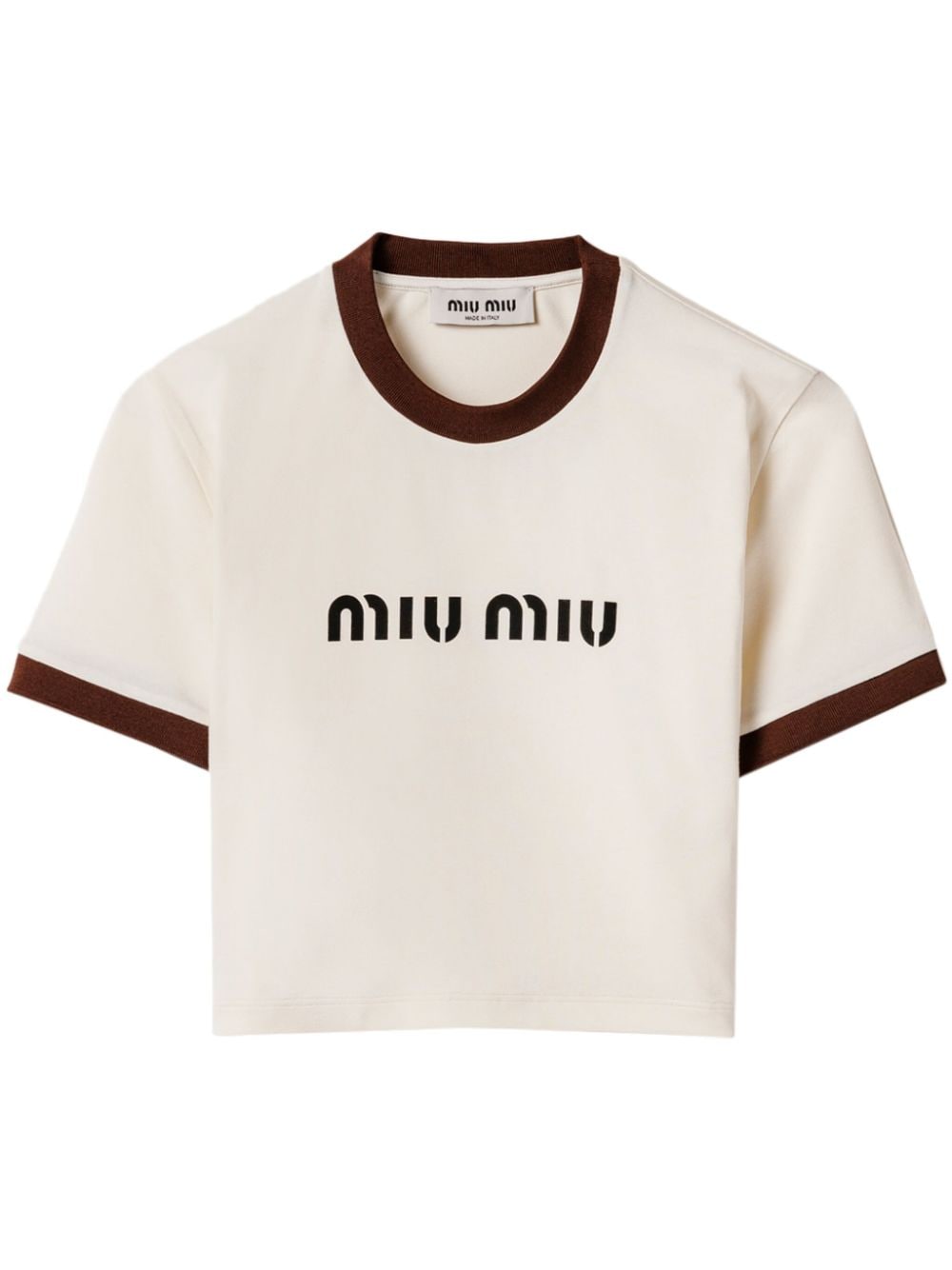 miu miu ホワイト ベアトップ　シャツ　 キャミソール　38サイズ Miu Miu cropped top size 36 – Wararni.com