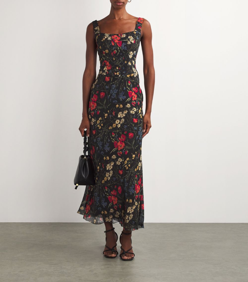 floral corset maxi dress ralph lauren Floral Corset Chiffon Maxi Dress by Polo Ralph Lauren
