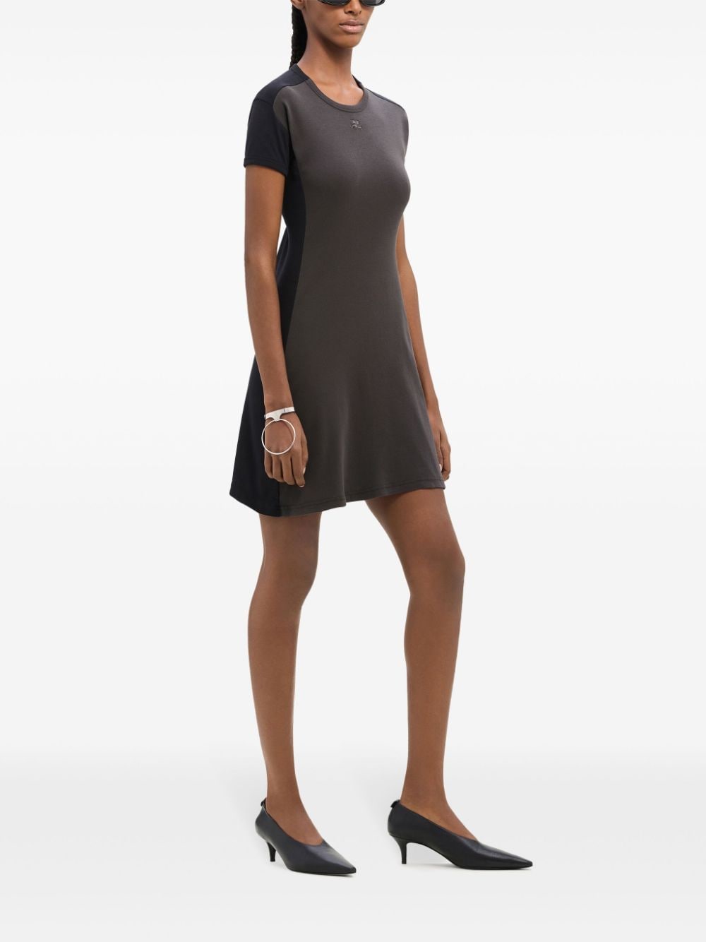 COURREGES Courrèges Contrast-Frame Mini Dress