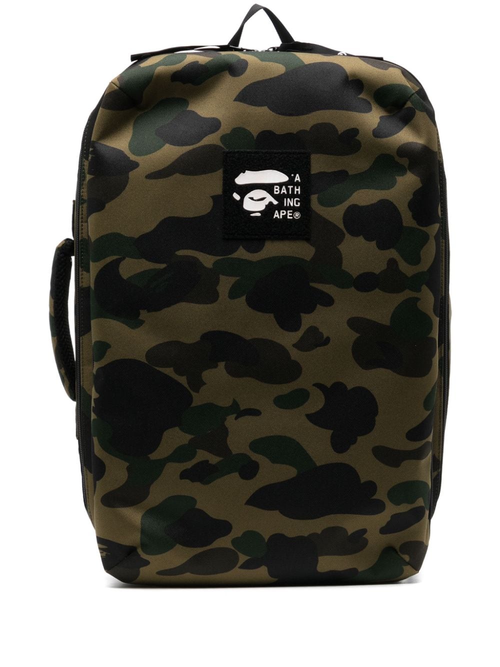 A Bathing Ape® Leather Backpack - Black | Editorialist