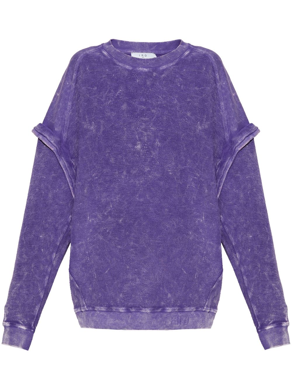 Iro Paris Jahina Sweatshirt In Purple 55% Off Editorialist
