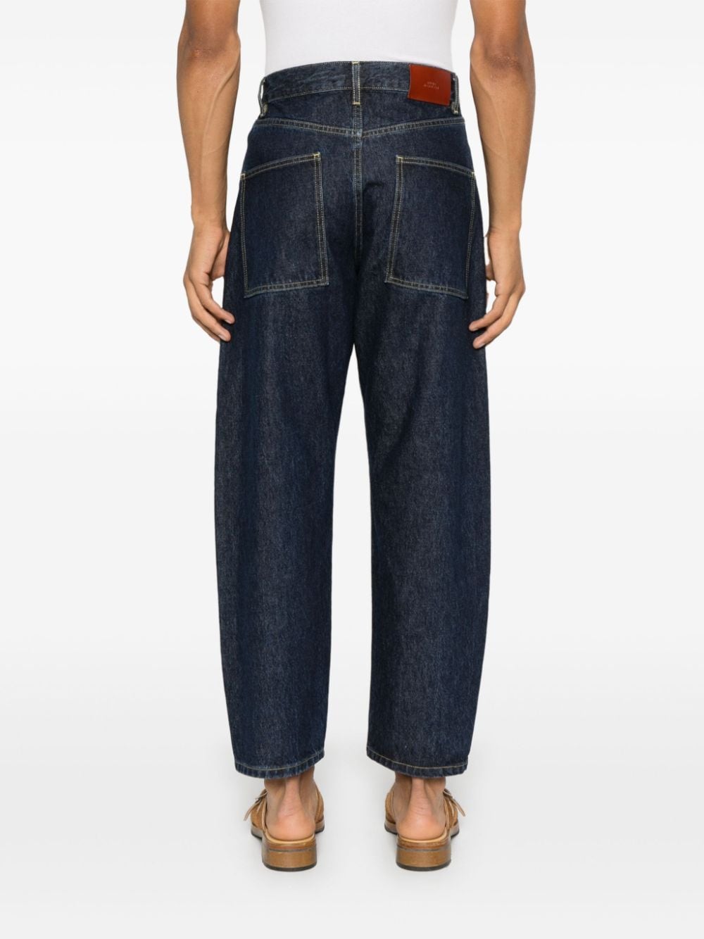 Studio Nicholson Tannaro Jeans - Blue | Editorialist Studio Nicholson Tannaro Jeans - Blue | Editorialist