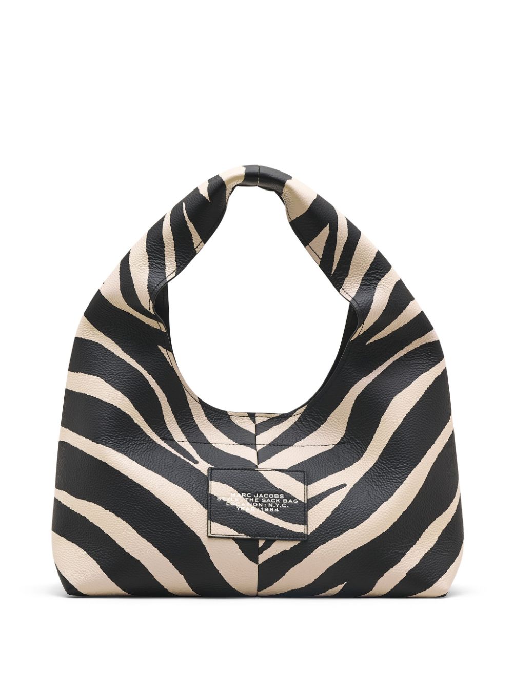 Marc Jacobs The Sack Zebra Print Bag - Black | Editorialist