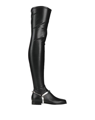 Emporio Armani Over-The-Knee Boots In Black - 79% Off | Editorialist