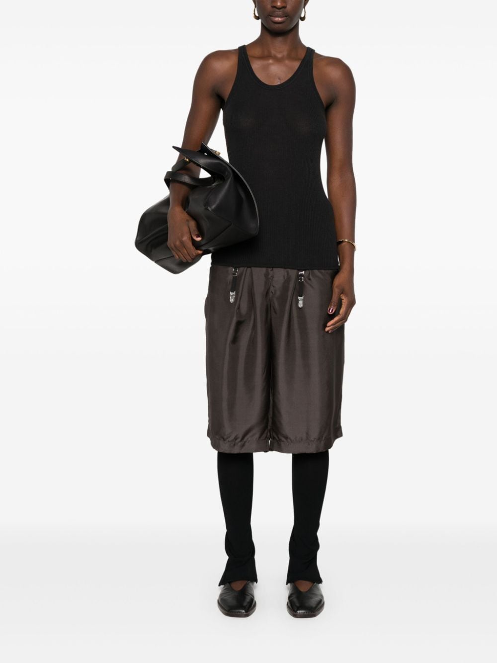 LEMAIRE LEMAIRE Suspenders-Detail Tank Top