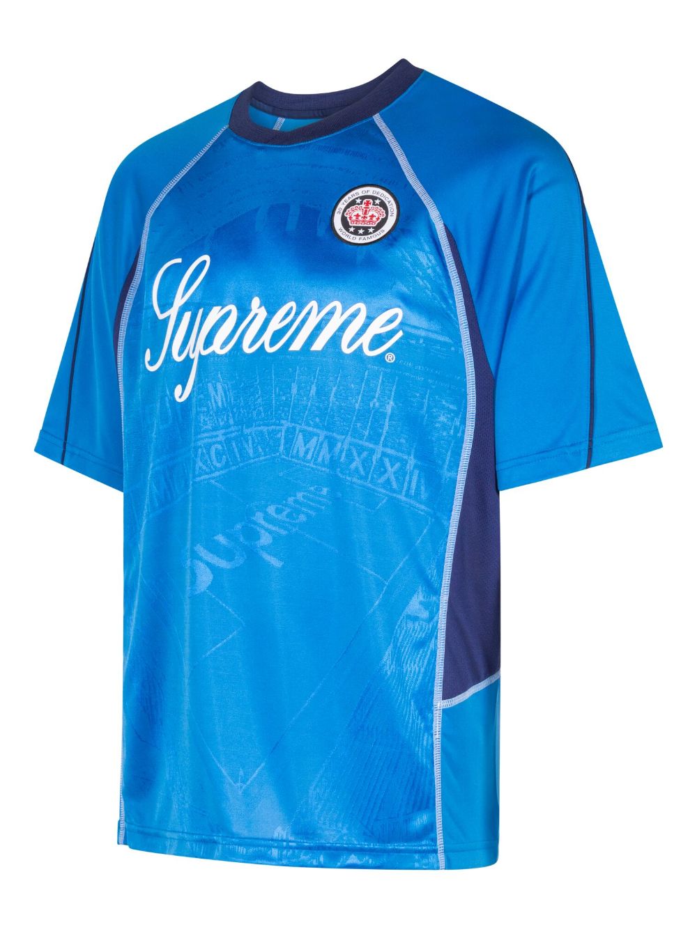 ウェア Supreme Jacquard Soccer Jersey Blue Supreme Jacquard Soccer Jersey - Blue | Editorialist