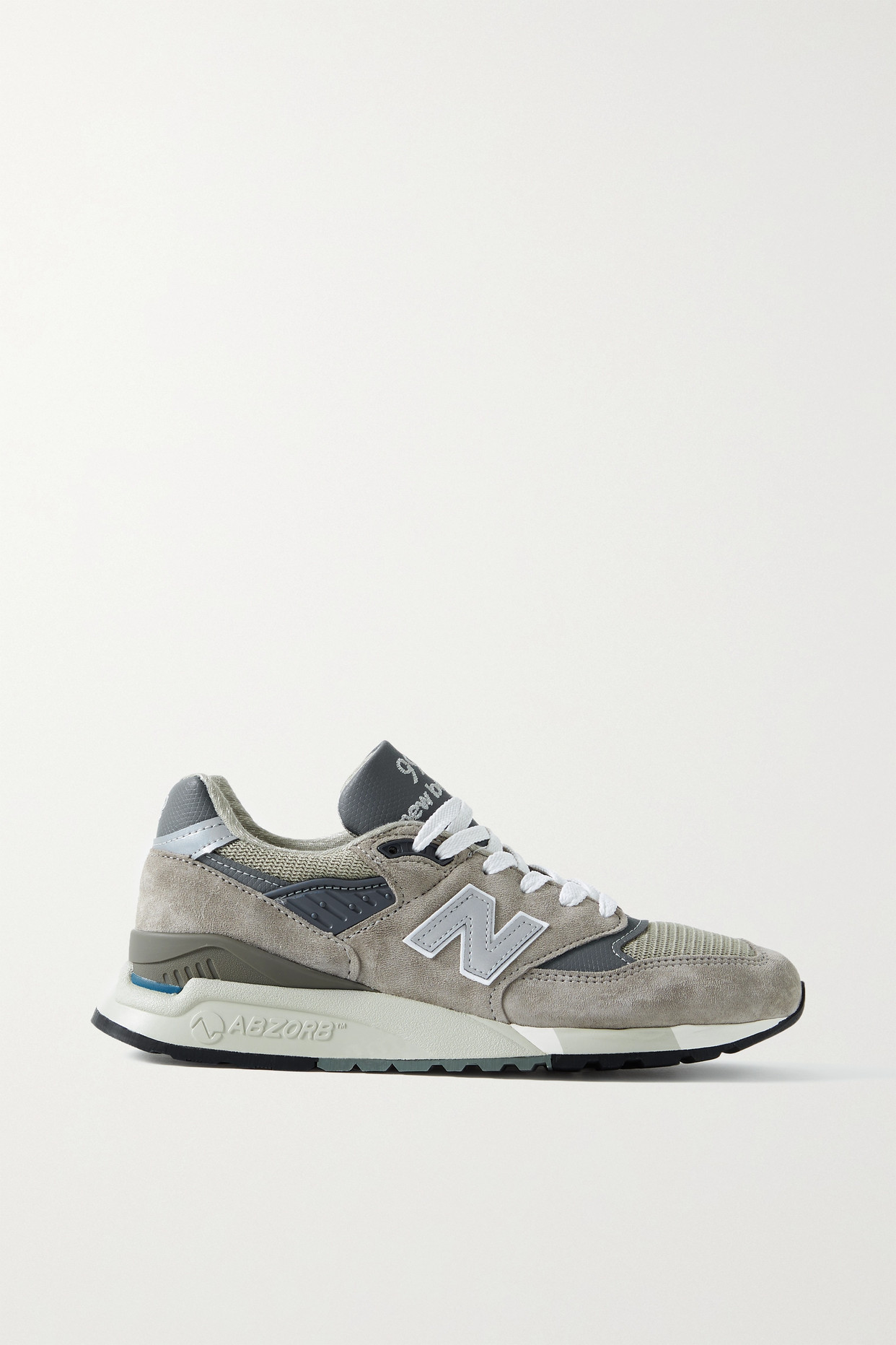 New Balance U998nv Made In Usa Sneakers - Gray | Editorialist
