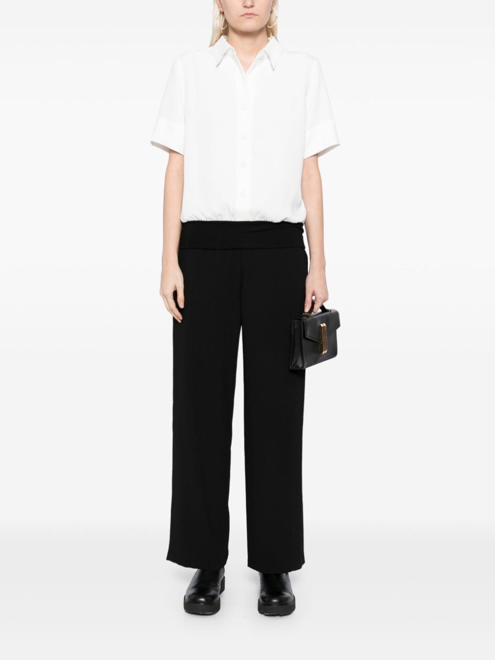AGNES B. agnès b. Side Button Trousers