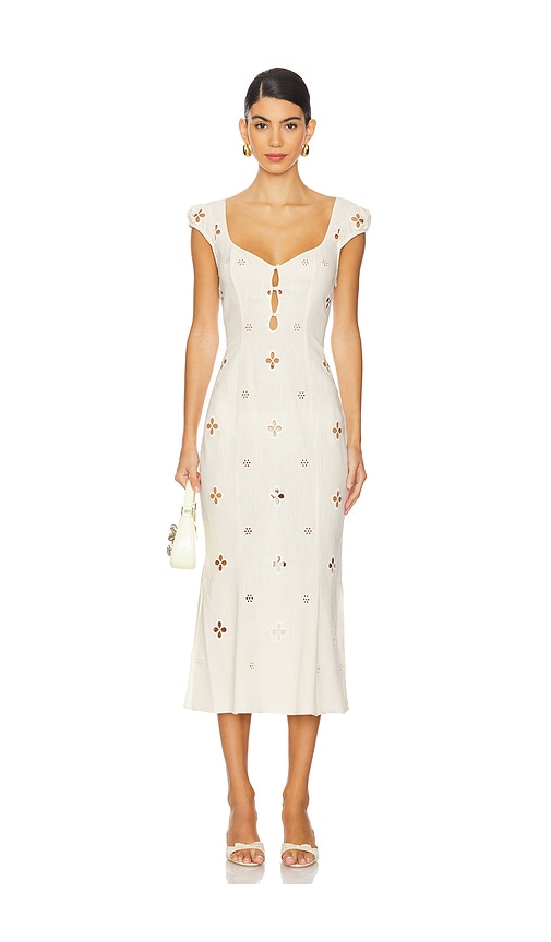 Mirror Palais Maria Dress - Leite | Editorialist