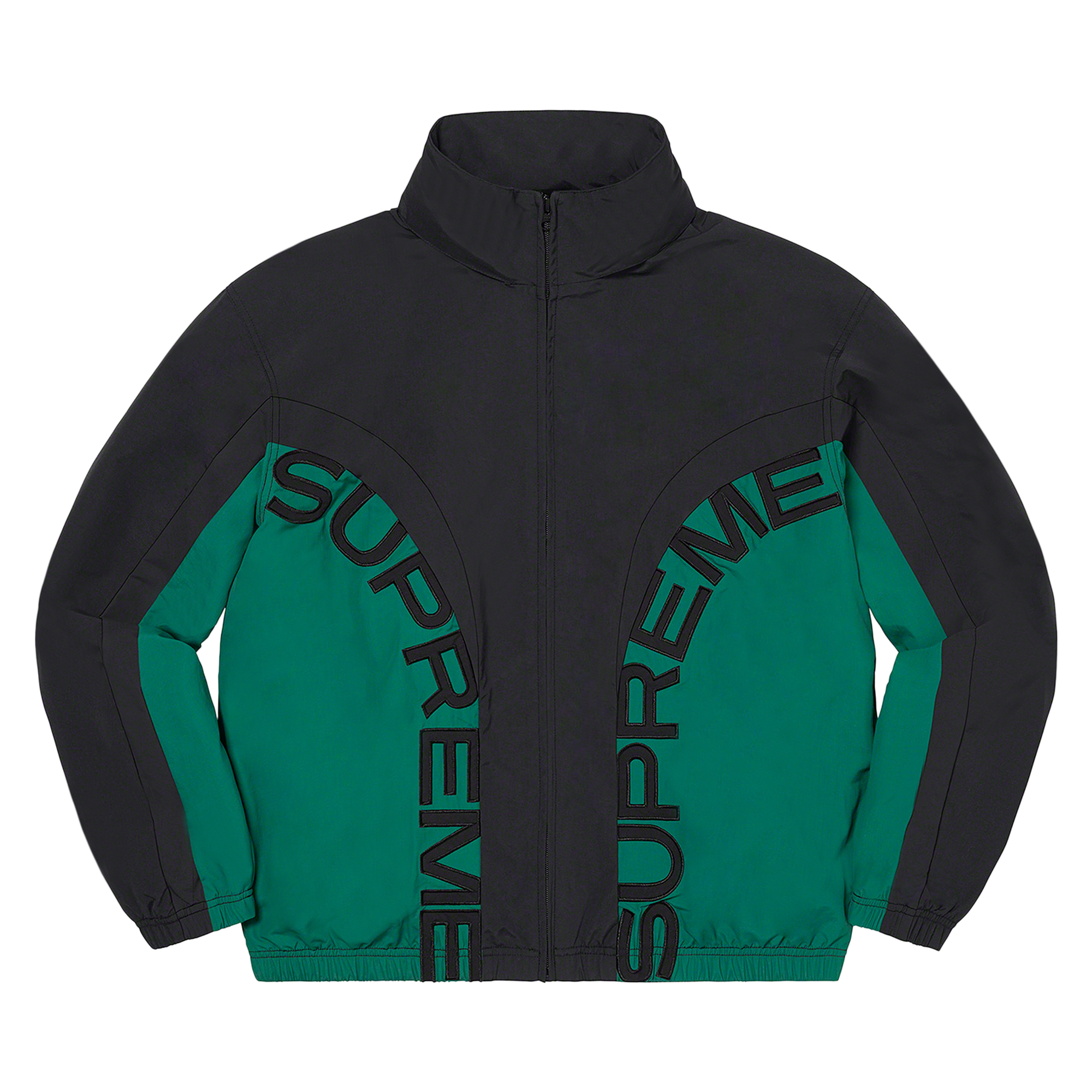Supreme Curve Track Jacket - Black | Editorialist
