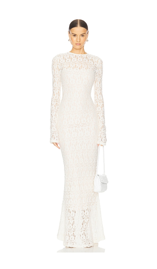 L'ACADEMIE L'Academie Kayden Lace Maxi Dress