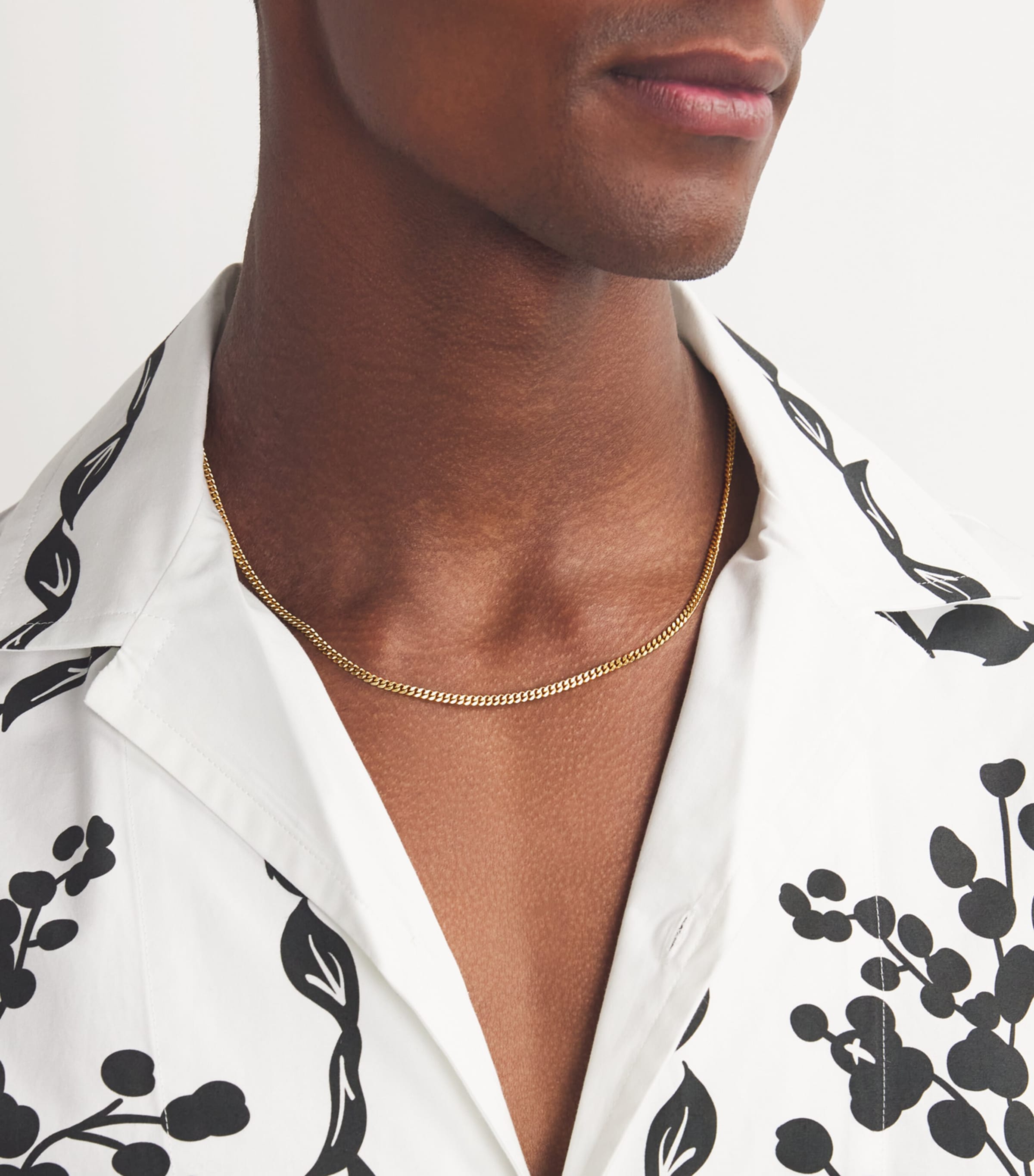 Tom Wood Curb M Chain Necklace - Gold | Editorialist