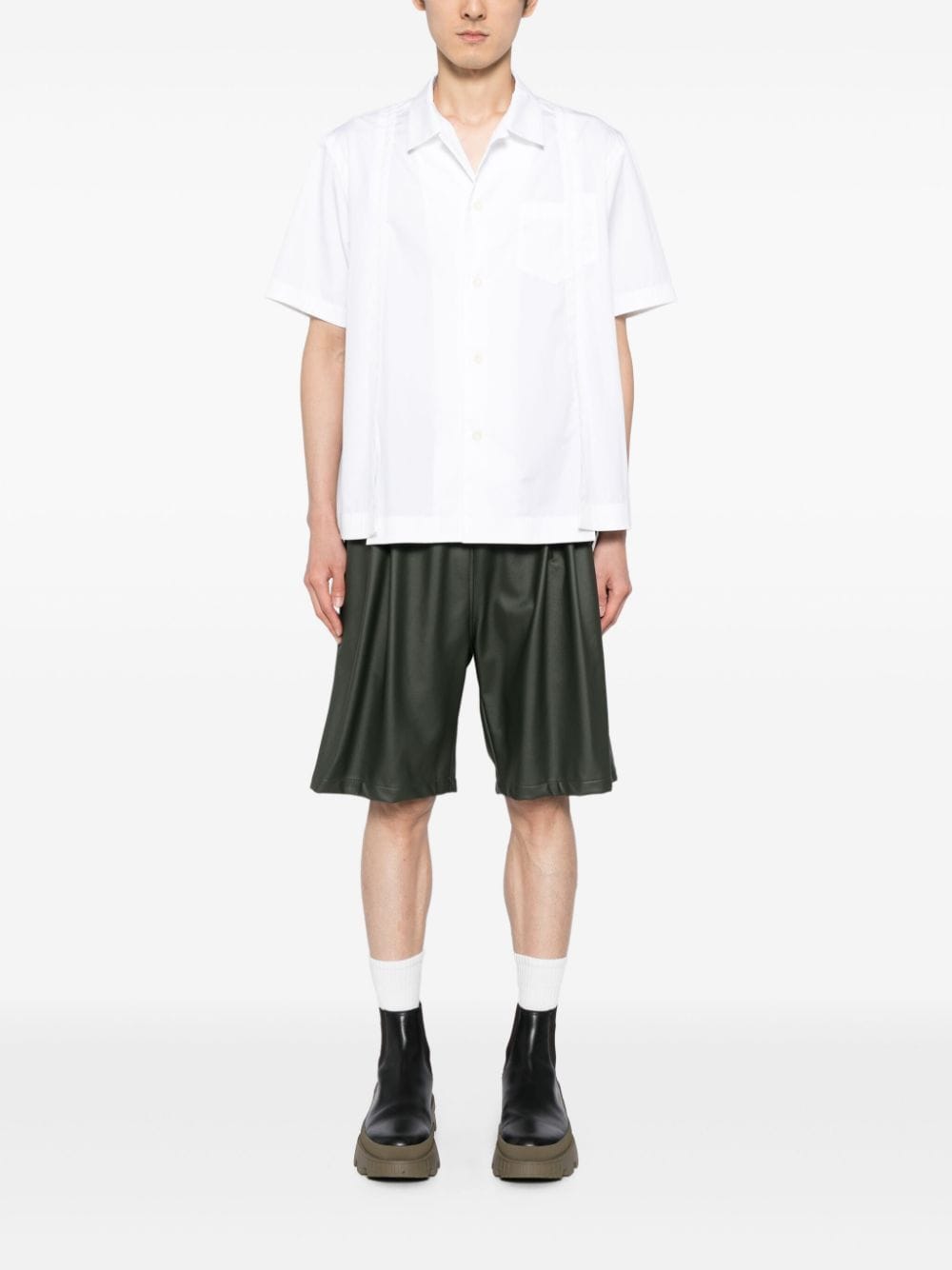 SACAI cotton poplin shirt