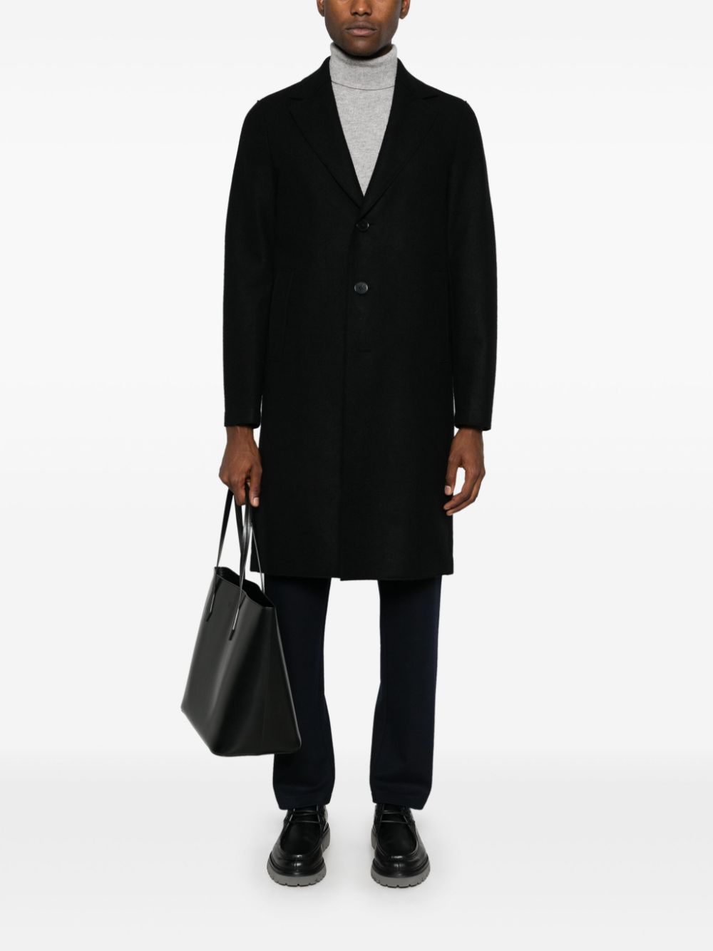 HARRIS WHARF LONDON Harris Wharf London Cashmere Pea Coat