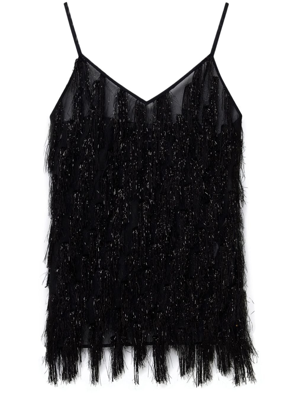 TWINSET TWINSET Midi Moiré Skirt with Bow Detail