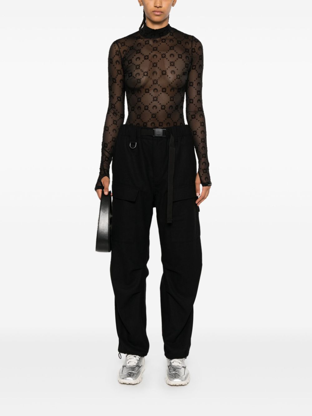 Y3 Y-3 Flannel Cargo Trousers