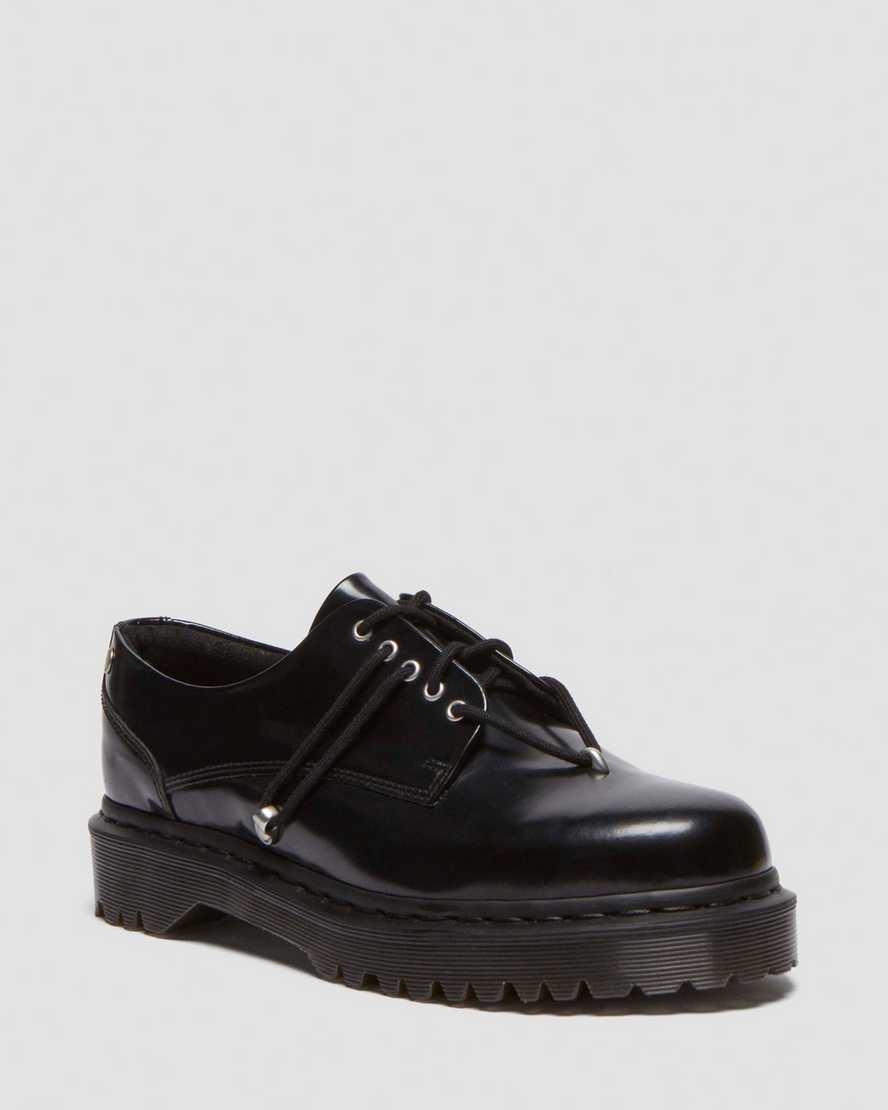 Buy Dr. Martens Zeffir 5i Buttero Leather Shoes - Black At 40% Off