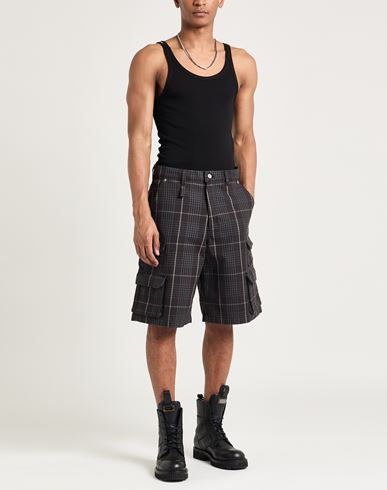 DIOR DIOR Woven Cotton and Calfskin Cargo Shorts