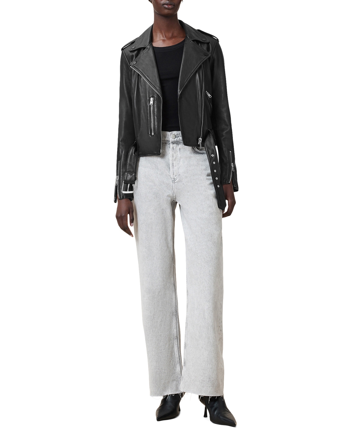 ALLSAINTS Balfern Leather Biker Jacket