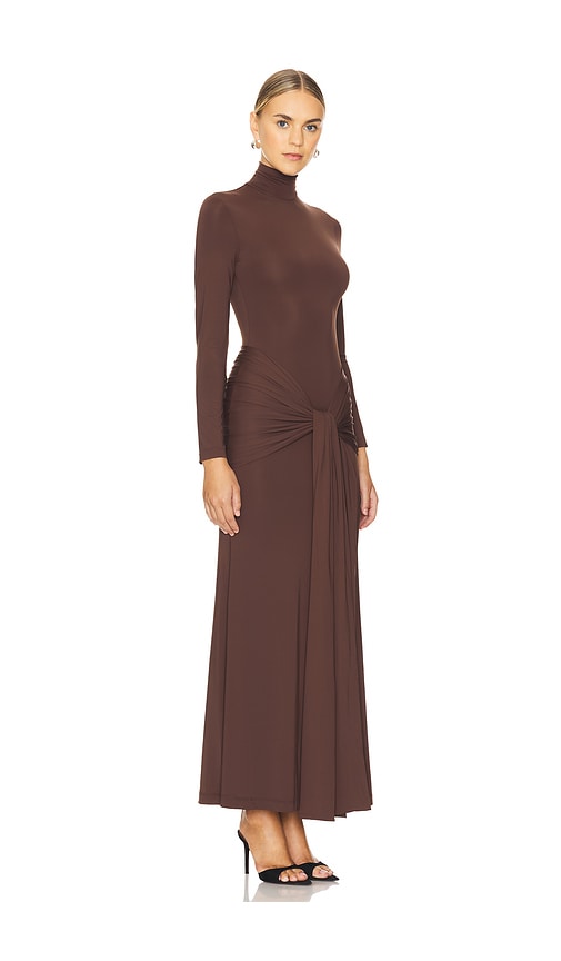 bardot briann drop waist maxi dress Bardot Solana Blurred Floral Drop Waist Mesh Maxi Dress in Pink Abstract at Nordstrom, Size 6