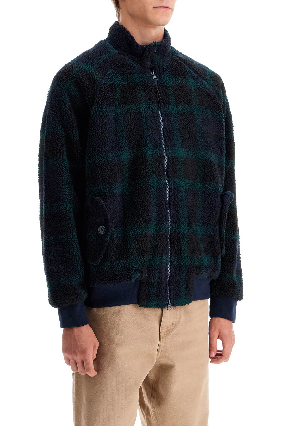 Buy BYBORRE X Baracuta G9 3d Tartan Jacket - Blue At 50% Off 