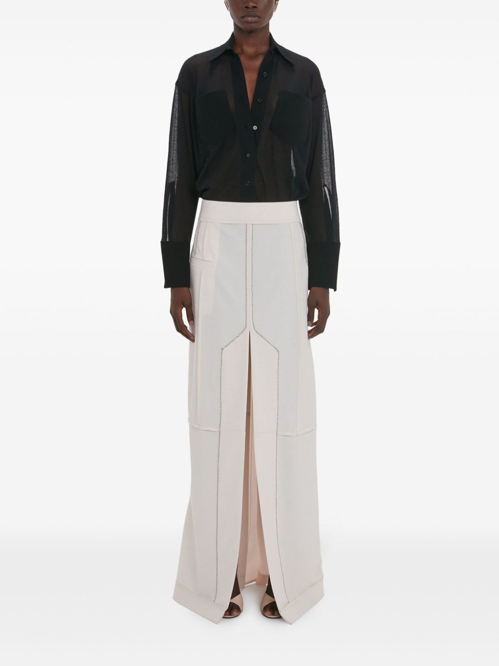 VICTORIA BECKHAM Victoria Beckham Pocket-Detail Shirt