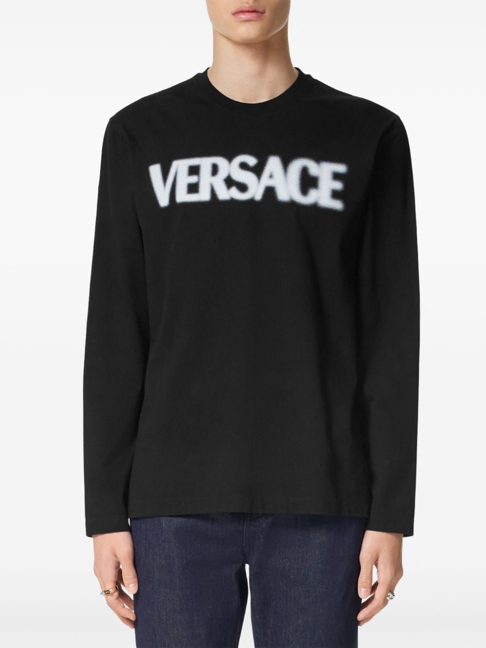 VERSACE Medusa Medallion Long-Sleeve T-Shirt