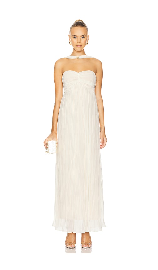Delfi Valerie Dress In Ivory - 20% Off | Editorialist