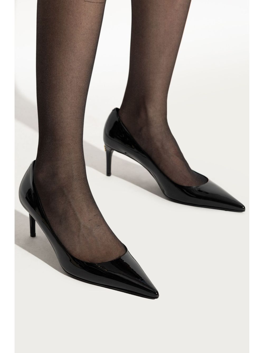 Dolce & Gabbana 65mm Patent Pumps - Black | Editorialist