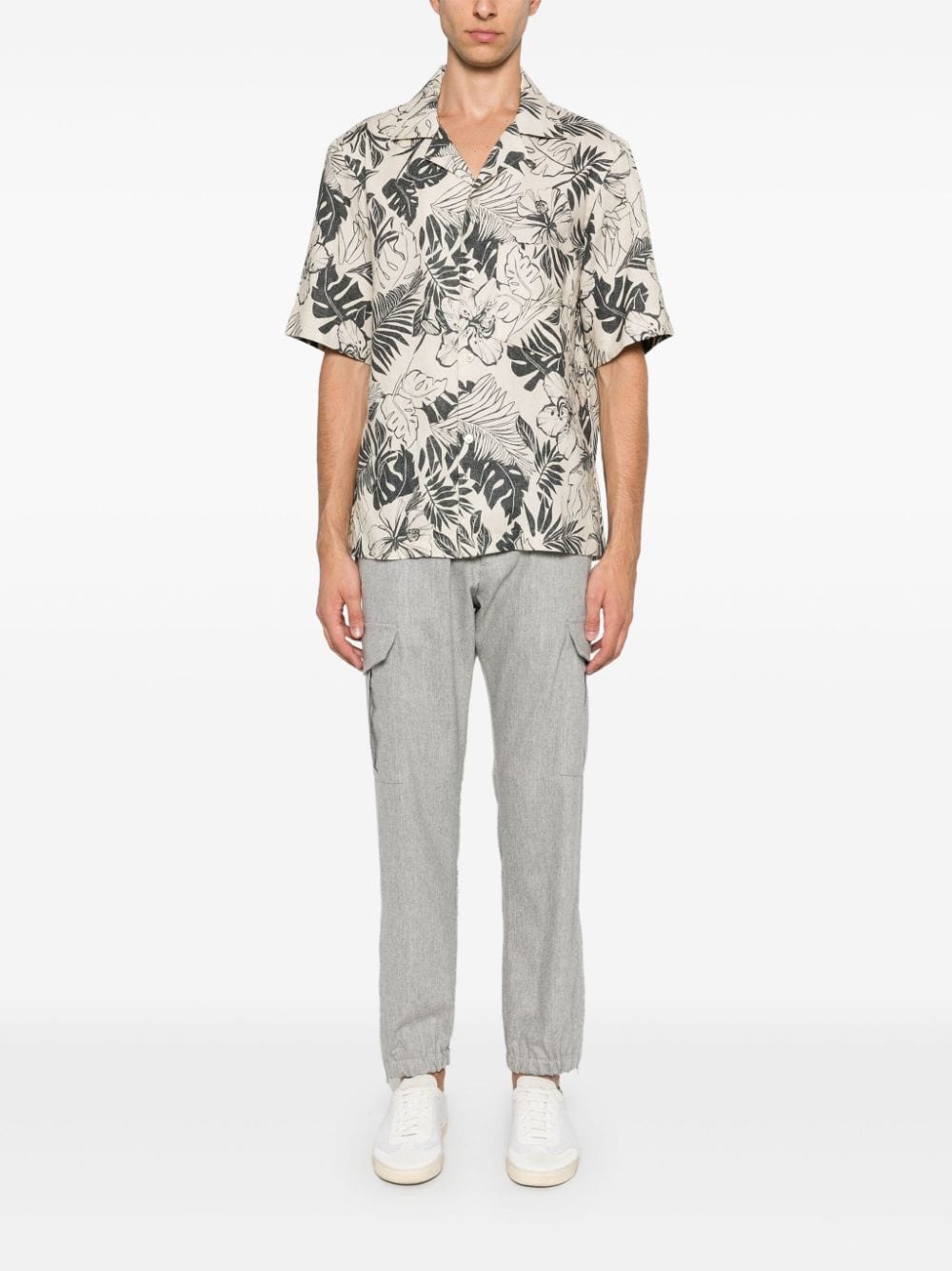 ELEVENTY Eleventy Tapered Cargo Trousers