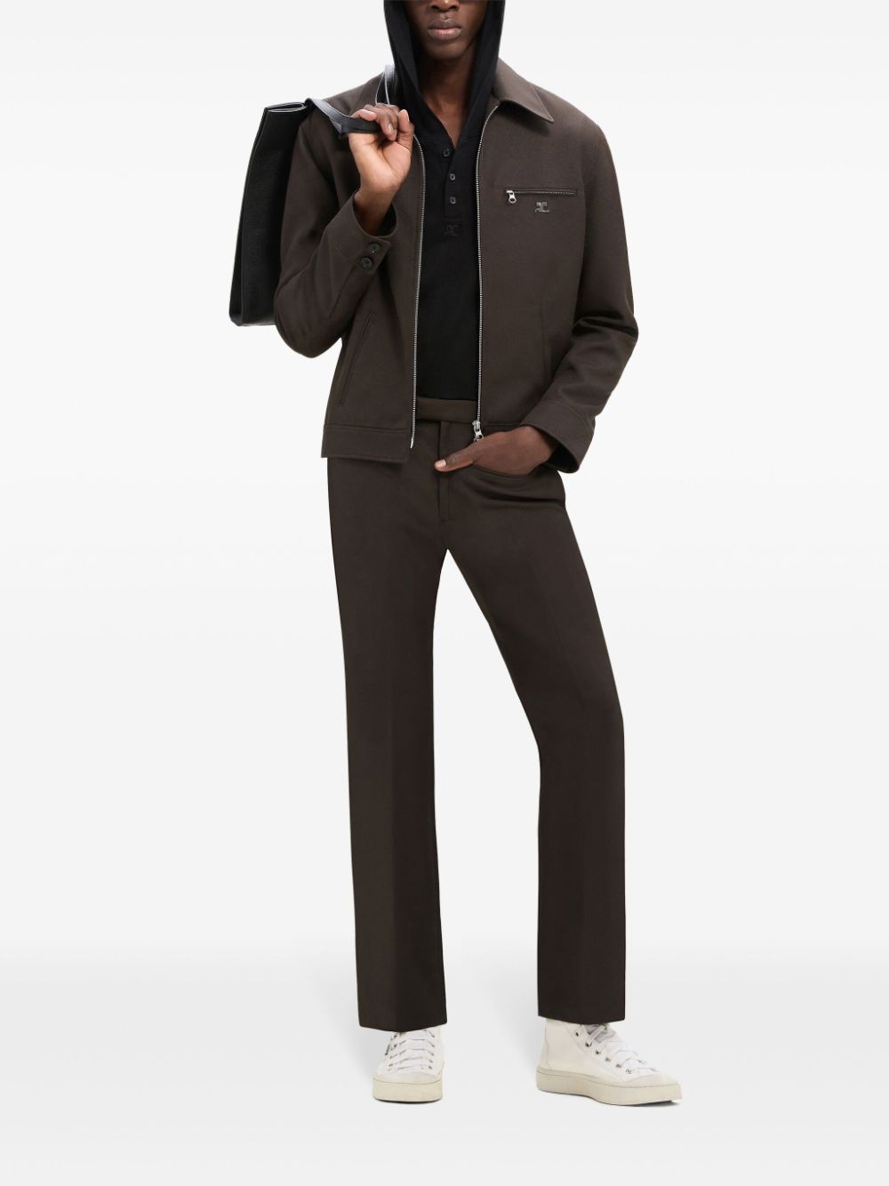 COURREGES Courrèges Twill-Weave Trousers