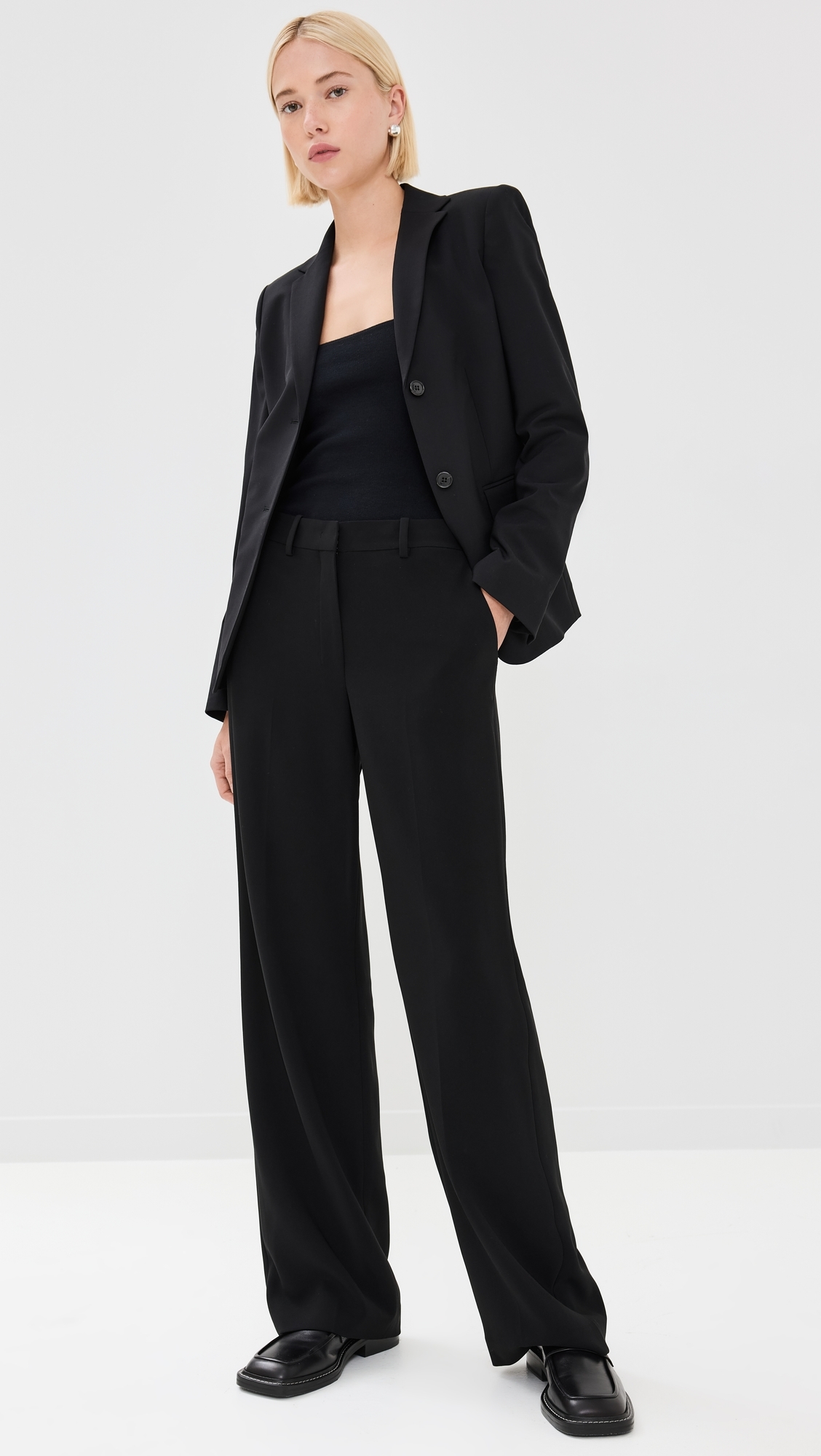 THEORY Single-Breasted Slim Blazer