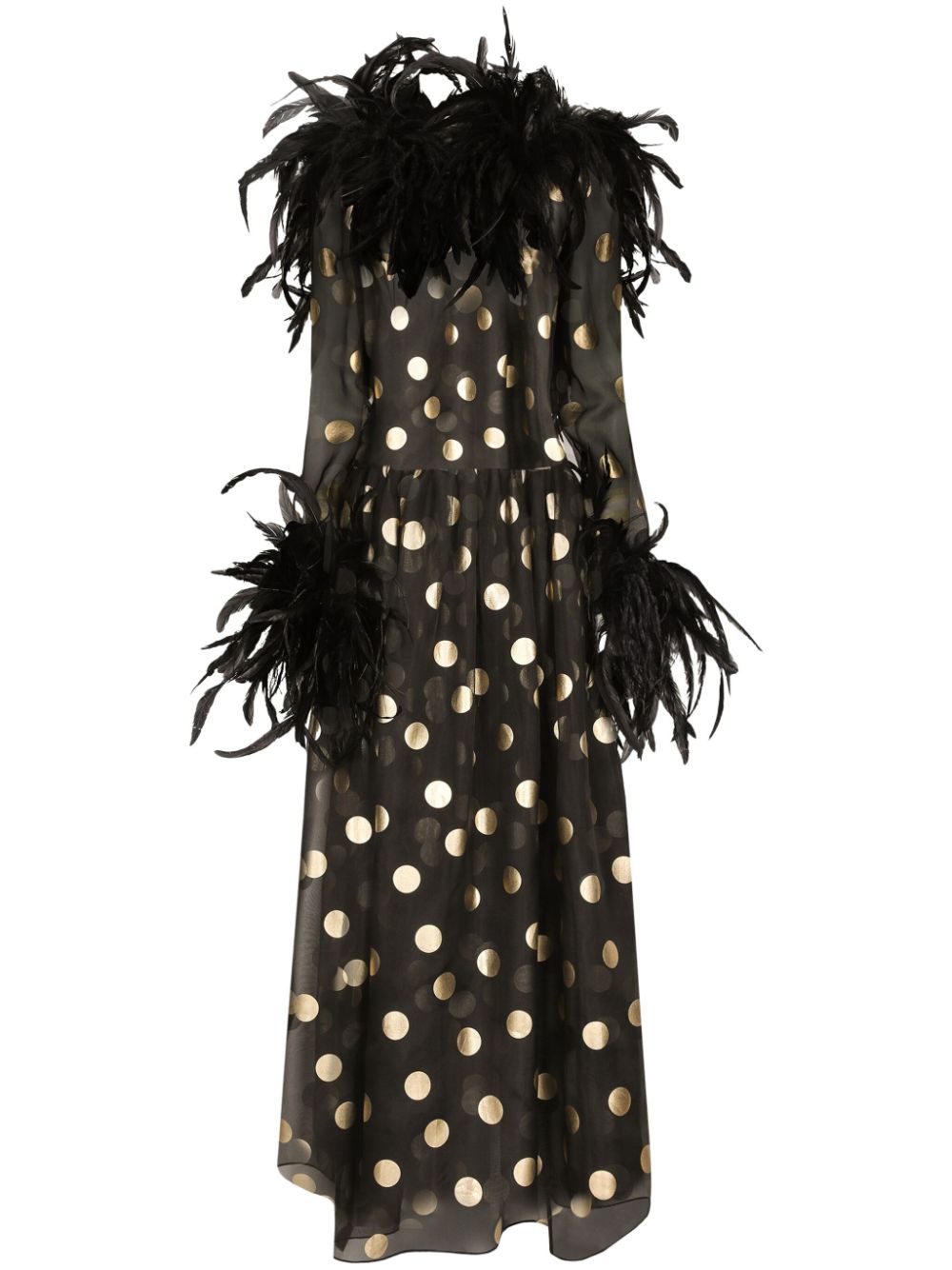 green emerald velvet dress Vintage 1991 Dolce & Gabbana Documented Runway Studded Black Leather Mini  Dress main image 1