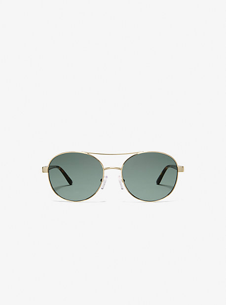 Michael Kors Boca Grande Sunglasses In Gold - 70% Off  display picture 2