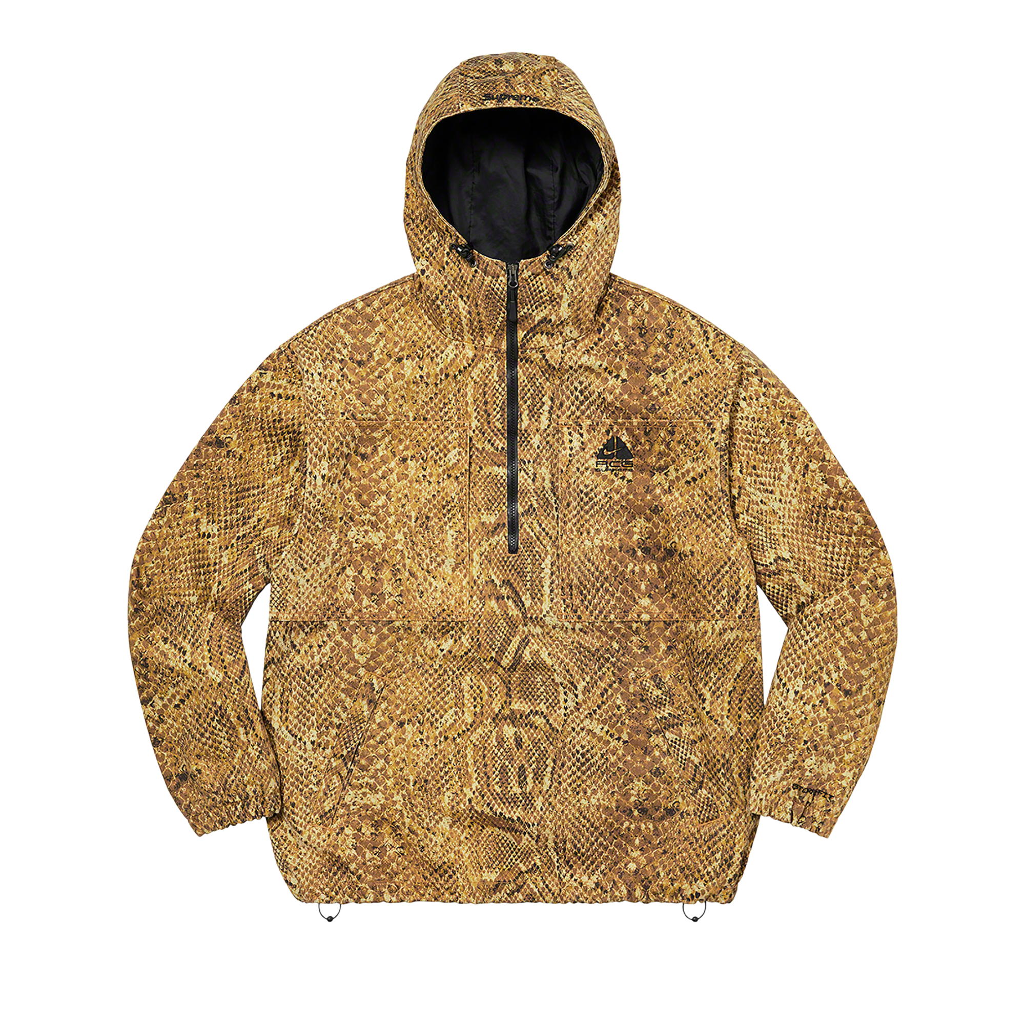 Supreme X Nike Acg Fleece Pullover - Gold | Editorialist