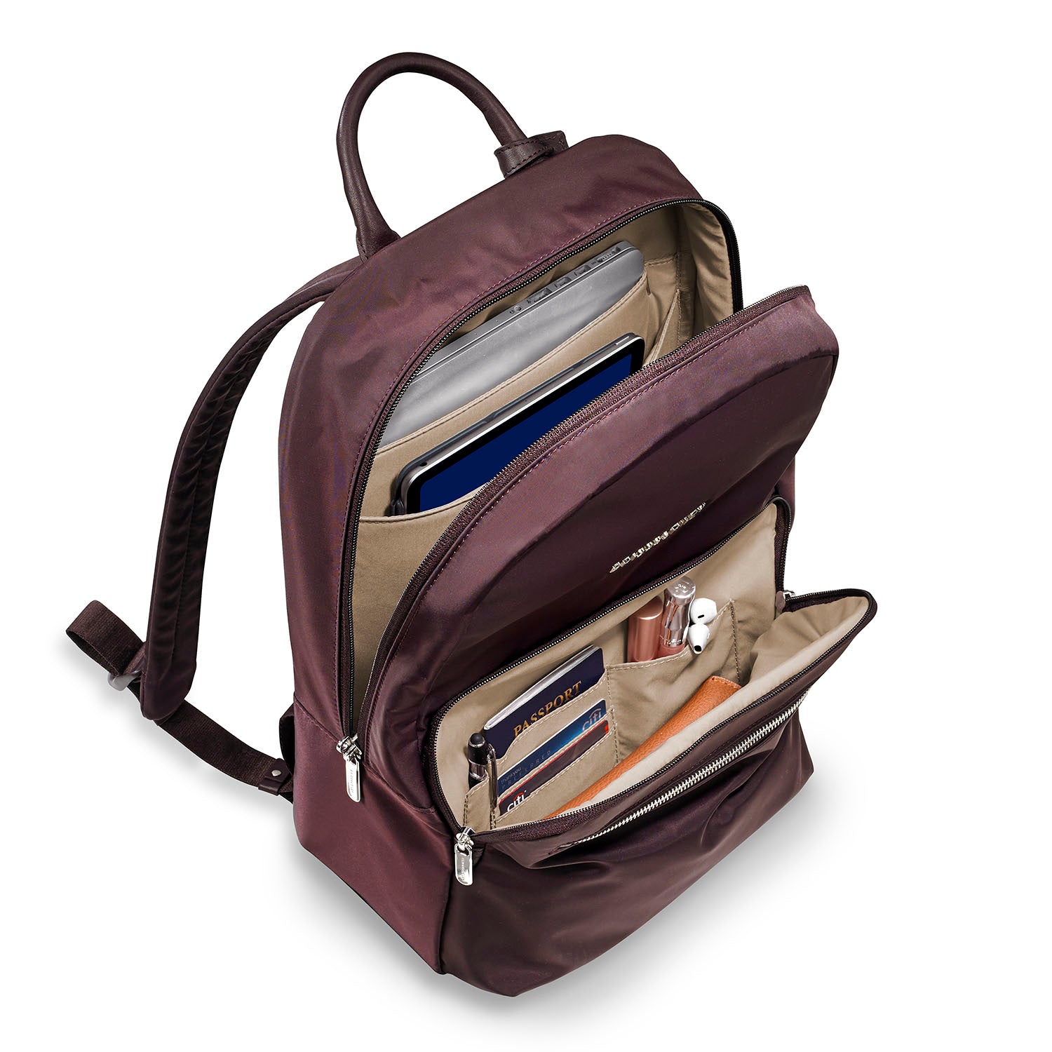 Briggs & Riley Rhapsody Essential Backpack - Plum | Editorialist