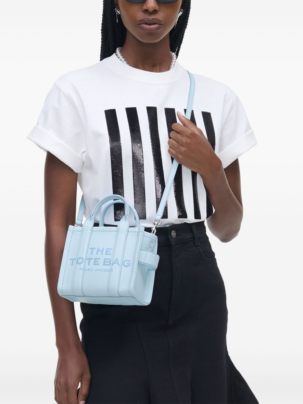 MARC JACOBS Marc Jacobs the Leather Crossbody Tote Bag