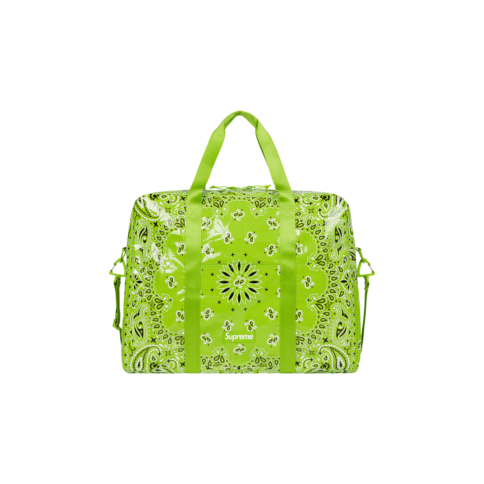 Supreme Bandana Tarp Large Duffle Bag - Green | Editorialist Supreme Bandana Tarp Large Duffle Bag - Green | Editorialist