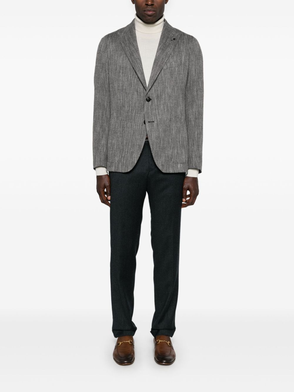 TAGLIATORE Tagliatore Brooch-Detail Blazer