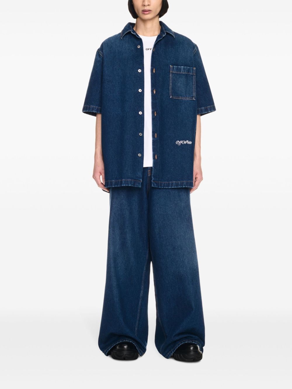 OFF-WHITE denim over shirt